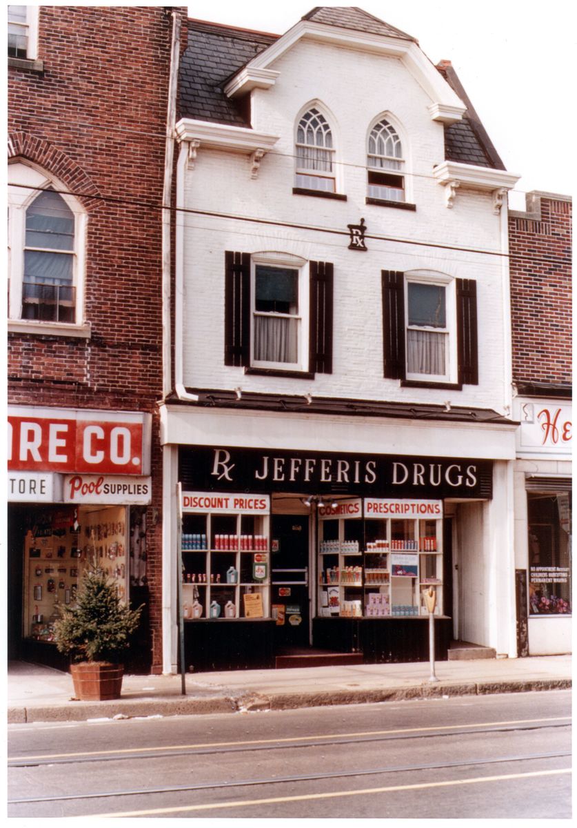 Jefferis Drugs, 4 W. State Street · Media Historic Archives